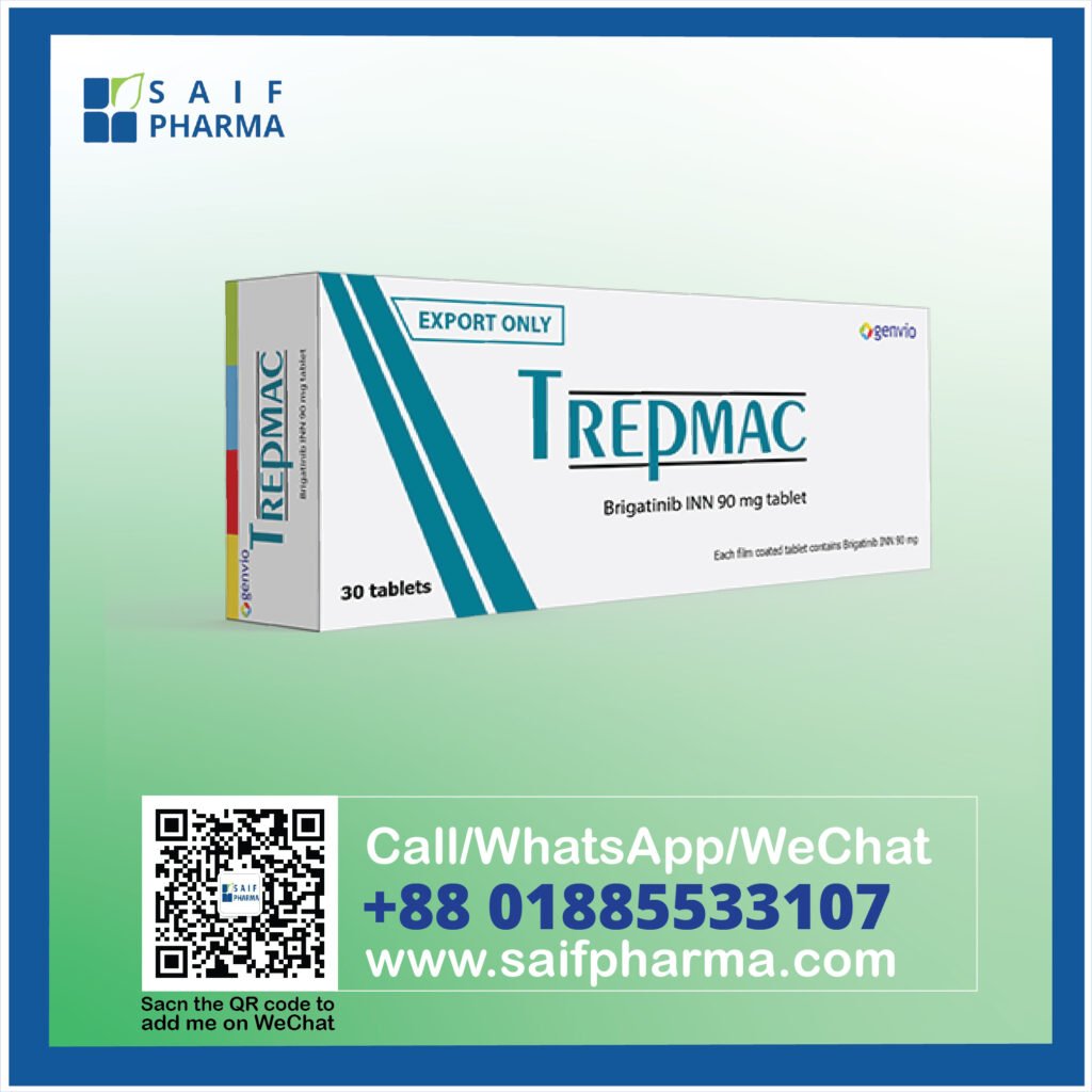 Trepmac 90 Mg (Brigatinib) | Worldwide Delivery