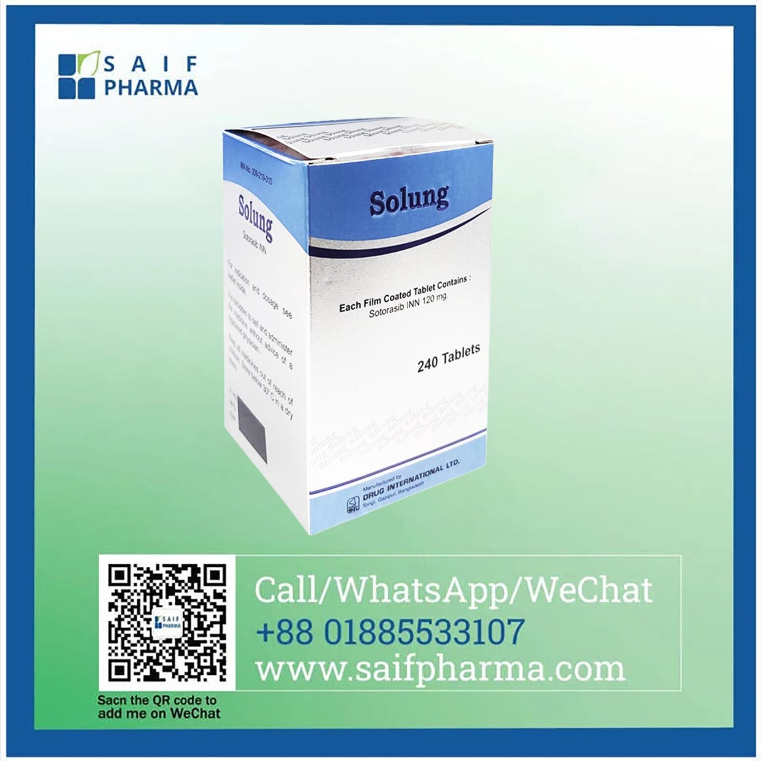 Saif Pharma | Oncology Medicines Supplier In Bangladesh